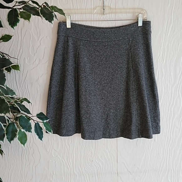 Kenar | Skirts | Heathered Grey Comfy A Line Stretchy Skirt | Poshmark